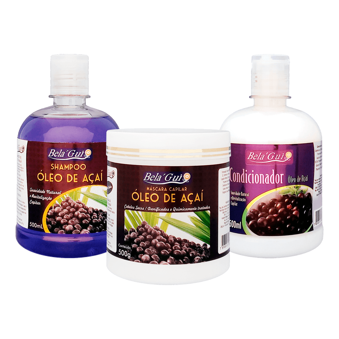 LINHA BELA GUI ÓLEO DE AÇAÍ – PupLyne Cosméticos