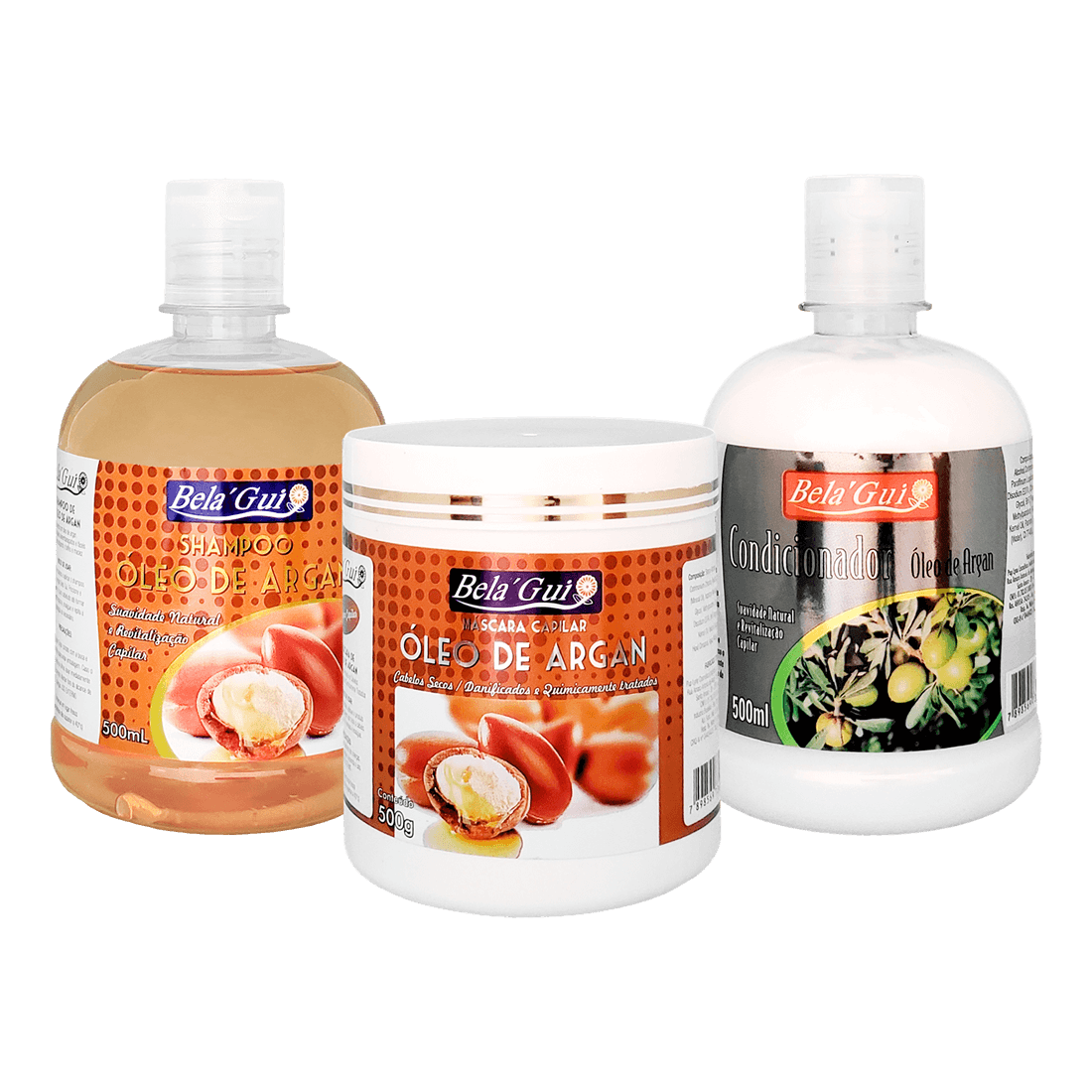 LINHA BELA GUI ÓLEO DE ARGAN – PupLyne Cosméticos